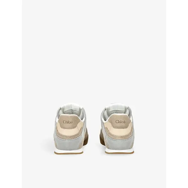 Chloé Low Top Suede Trainers - Grey/other