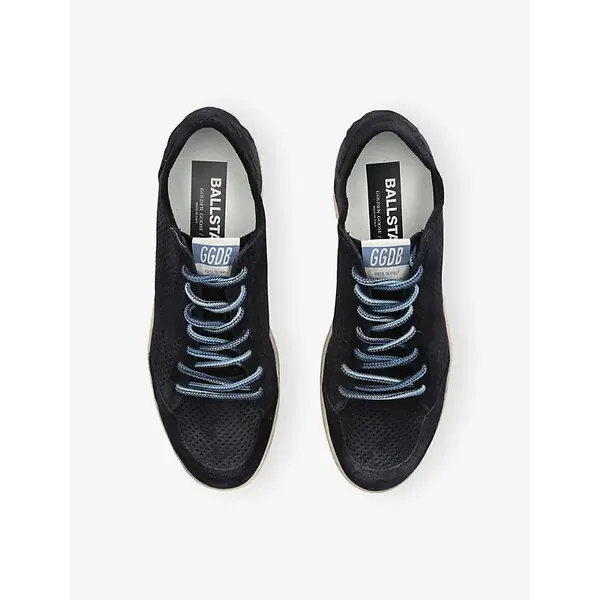 GOLDEN GOOSE Ball Star Suede Perforated Sneakers