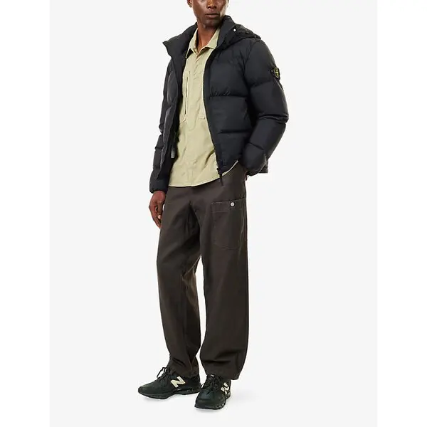 Stone Island Ripstop Cordura® Nylon-down Jacket