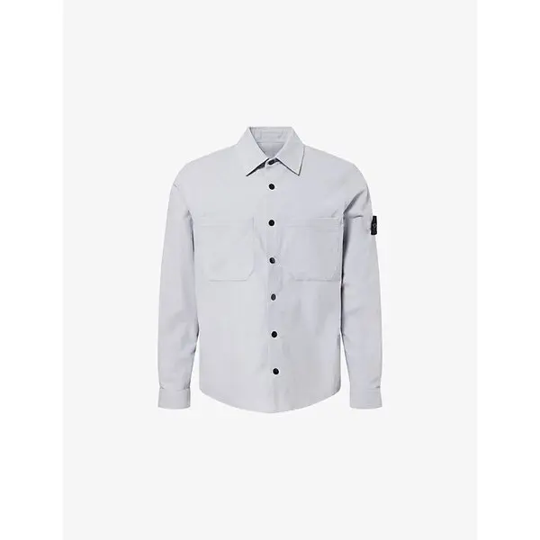 Stone Island Micro Cord Cotton Shirt