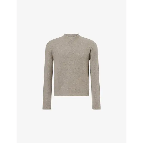Rick Owens Crew Neck Cashmere Blend Jumper
