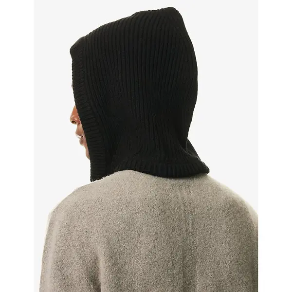 Rick Owens Brushed Cashmere-blend Hood