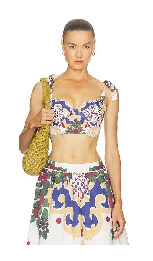 BANANHOT Solana Cropped Top - Beige
