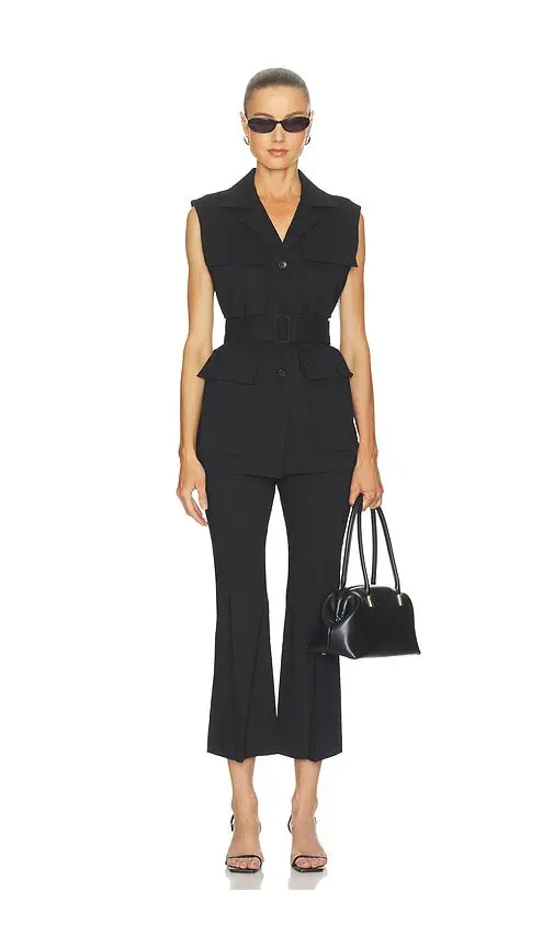 A.L.C. Sleeveless Belted Waistcoat