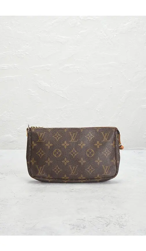FWRD RENEW Louis Vuitton Monogram Pochette Accessoires Shoulder Bag - Brown