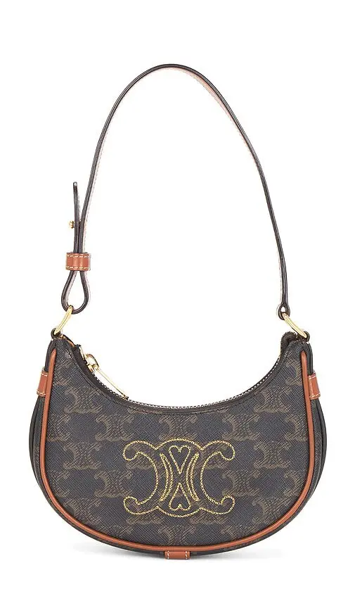 FWRD RENEW Celine Ava Triomphe Shoulder Bag