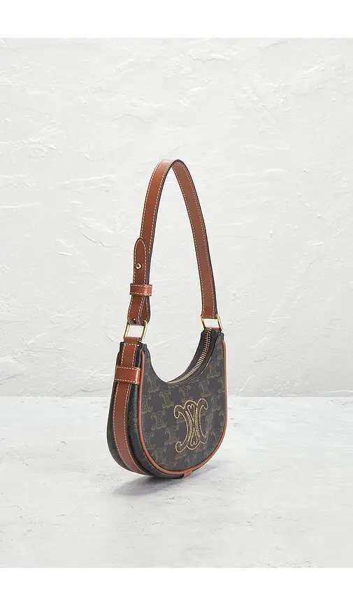 FWRD RENEW Celine Ava Triomphe Shoulder Bag