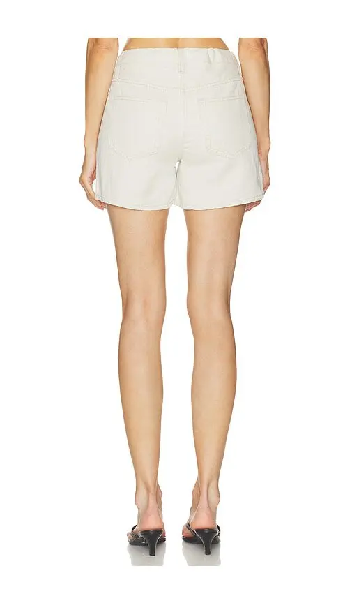 FRAME The Off Duty Drawstring Bow Long Hang Short - Neutral