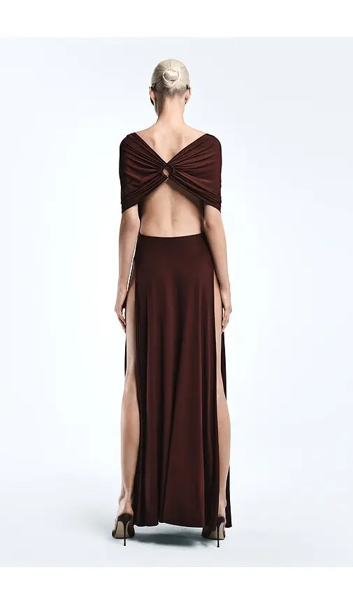 Revolve Konstantin Gown - Brown