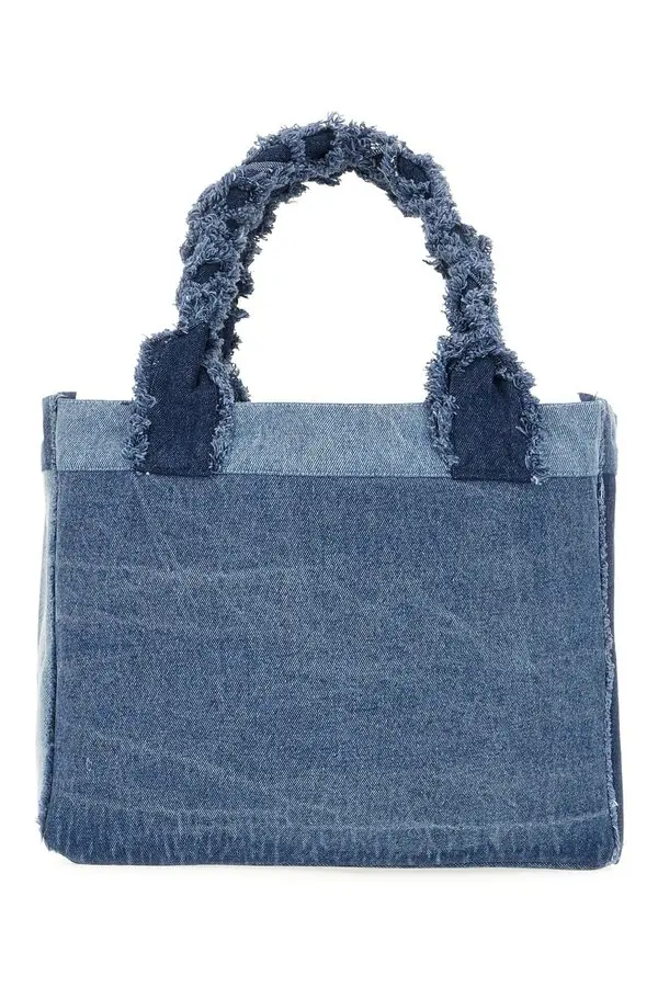 GANNI Denim Tote Bag - Multicolor