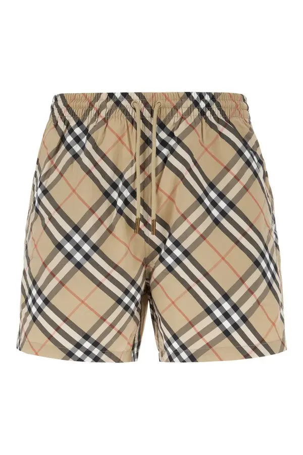 Burberry Checked Swimwear & Beach Fashion - Multicolor