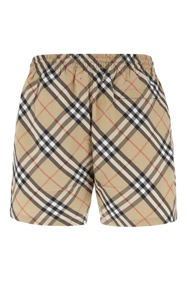 Burberry Checked Swimwear & Beach Fashion - Multicolor