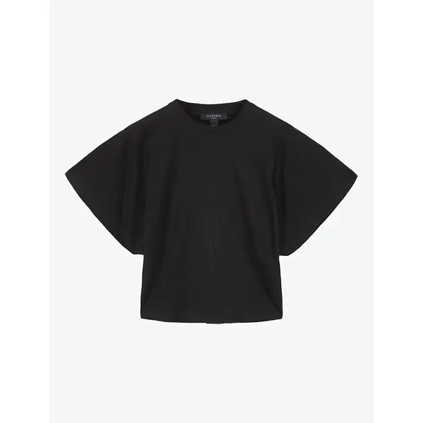 ALLSAINTS Eden Artia Short-sleeve Cotton T-shirt - Black