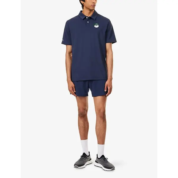 MALBON Fairway Baldwin Woven Polo T-shirt