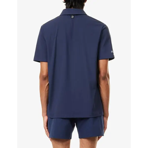 MALBON Fairway Baldwin Woven Polo T-shirt
