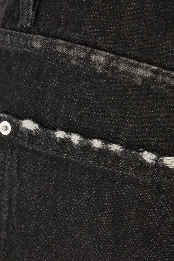 Dsquared2 Black Wash Distressed Jeans - Multicolor