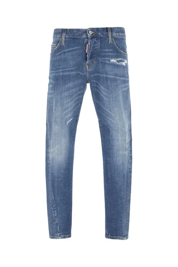 Dsquared2 Slim Fit Distressed Jeans - Multicolor