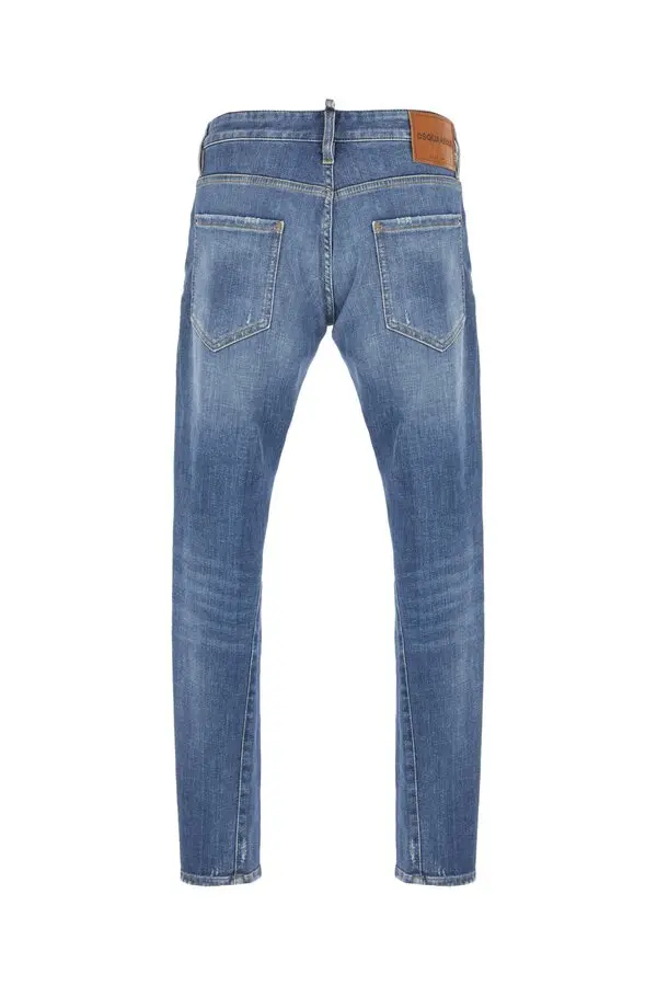 Dsquared2 Slim Fit Distressed Jeans - Multicolor