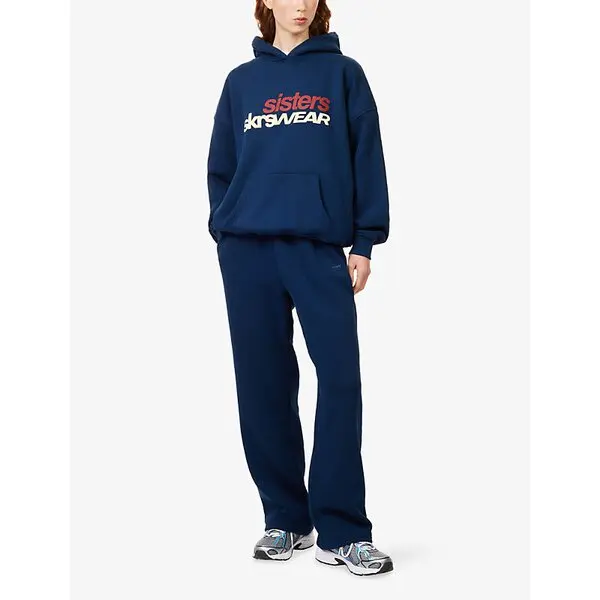 SISTERS & SEEKERS Waverley Skrswear Oversized Cotton-blend Hoody