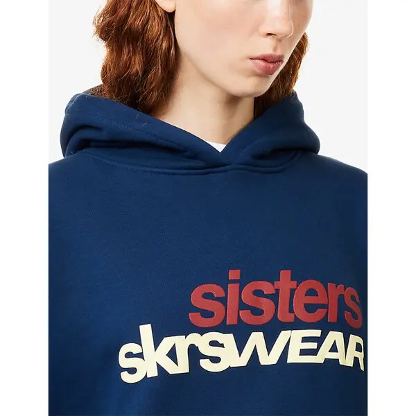 SISTERS & SEEKERS Waverley Skrswear Oversized Cotton-blend Hoody