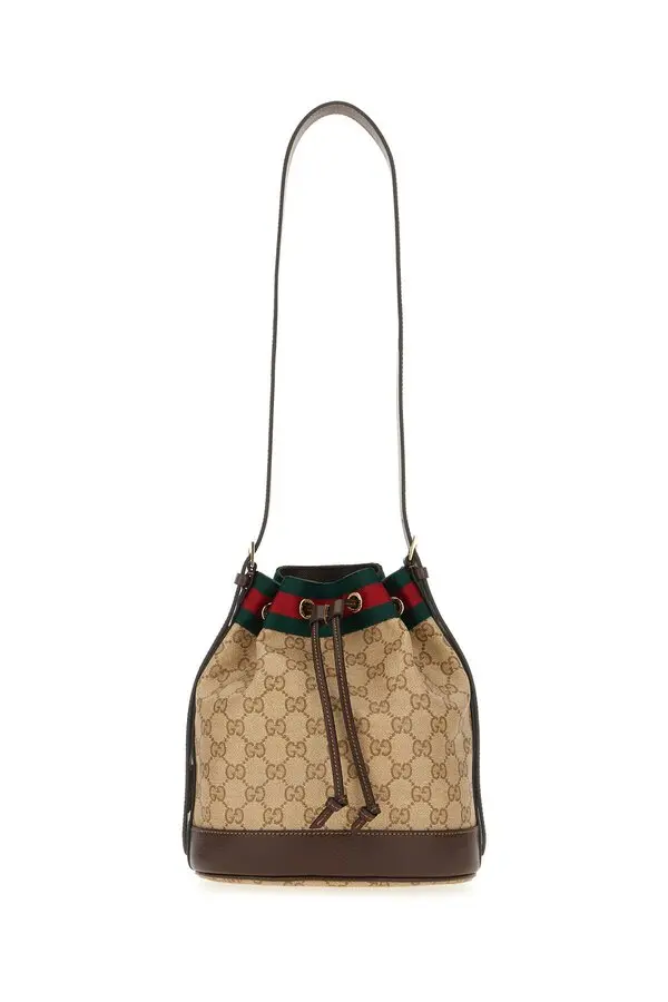 Gucci Monogram Bucket Bag - Multicolor