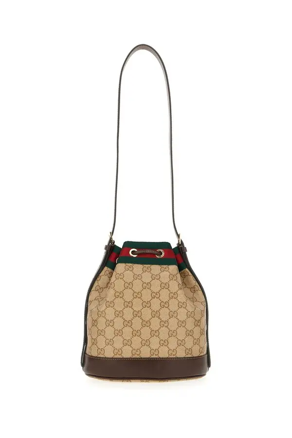 Gucci Monogram Bucket Bag - Multicolor