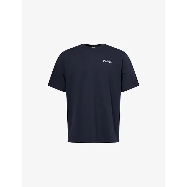 MALBON Bermuda Baldwin Cotton T-shirt - Navy