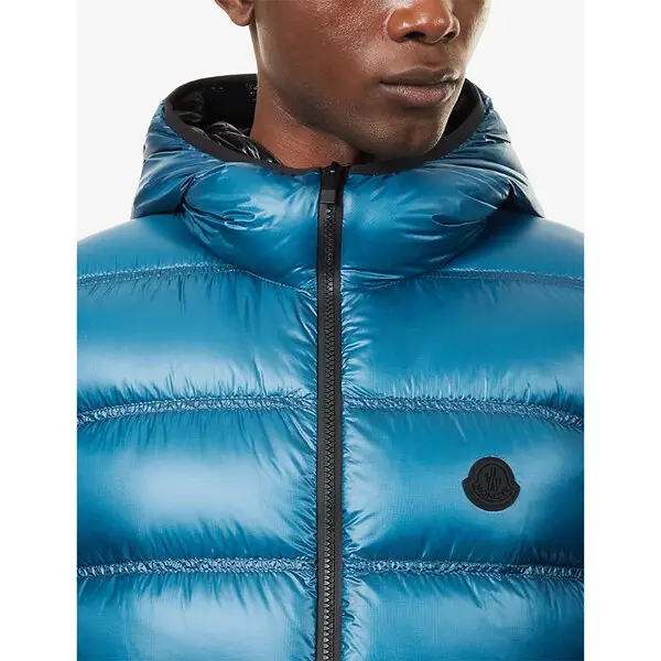 Moncler Panestrel Down Brand-logo Woven Gilet