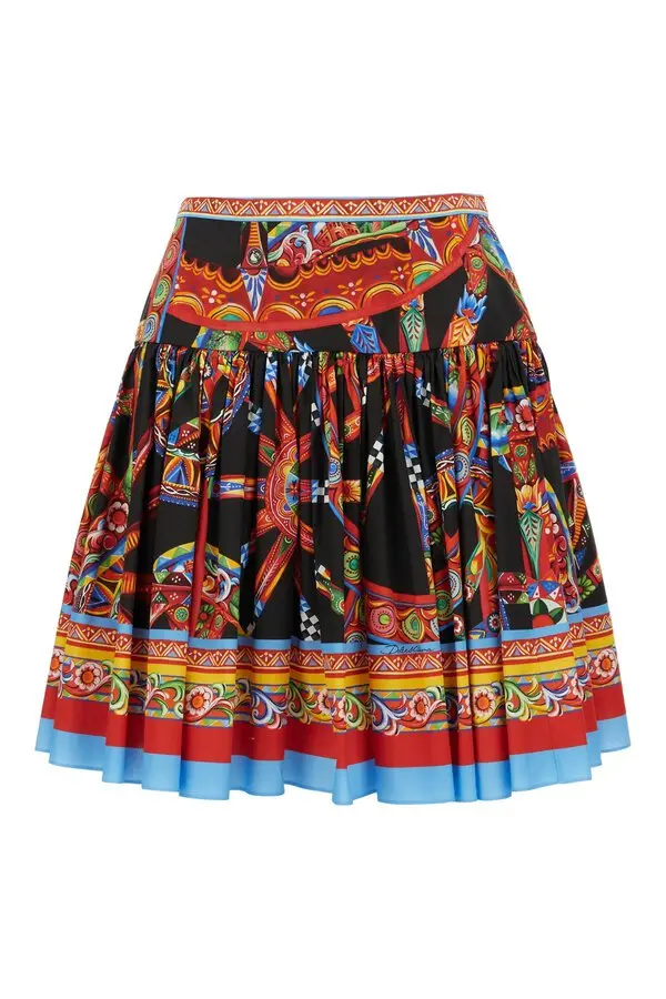 Dolce & Gabbana Printed Skirt - Multicolor