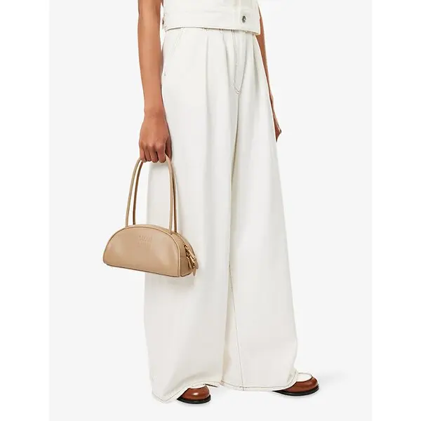 Miu Miu Softy Bauletto Leather Shoulder Bag