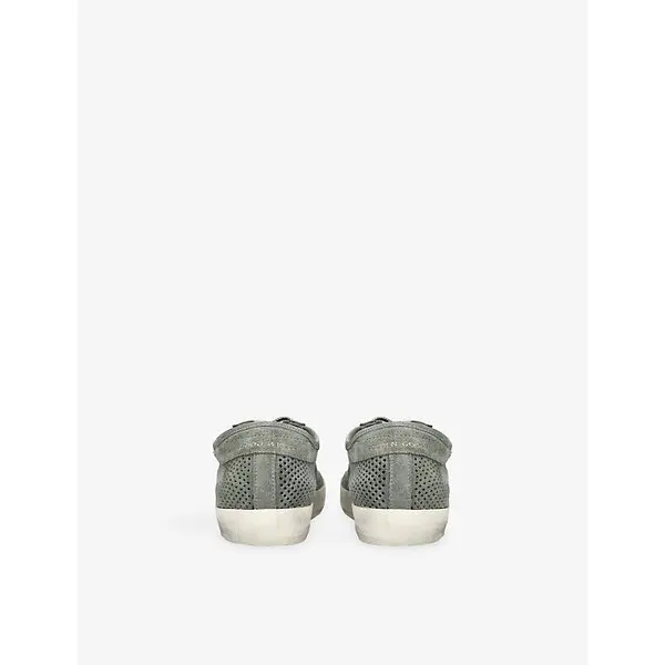 GOLDEN GOOSE Super Star 35567 Perforated Suede Trainers