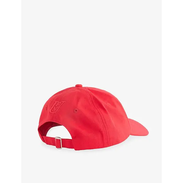 UNTIL FURTHER NOTICE Slogan-embroide Cotton Cap