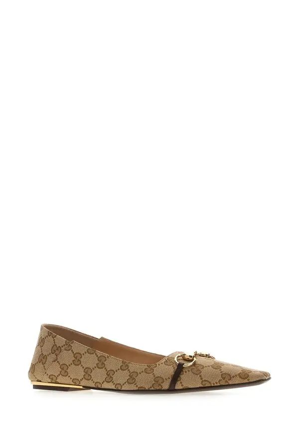 Gucci Flats With Horsebit Detail