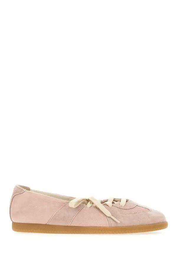 MAISON MARGIELA Flat Shoes With Lace-up Detail - Multicolor
