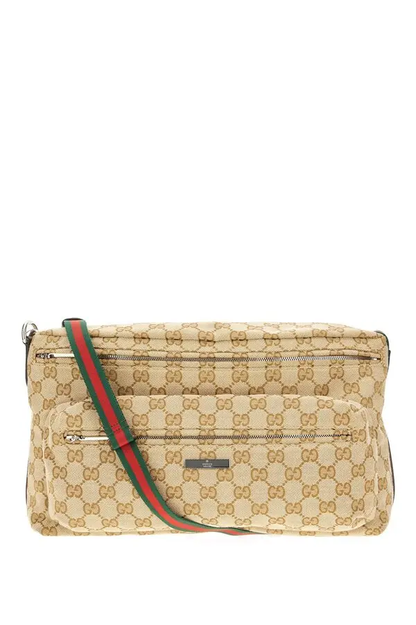 Gucci Monogrammed Crossbody Bag - Multicolor