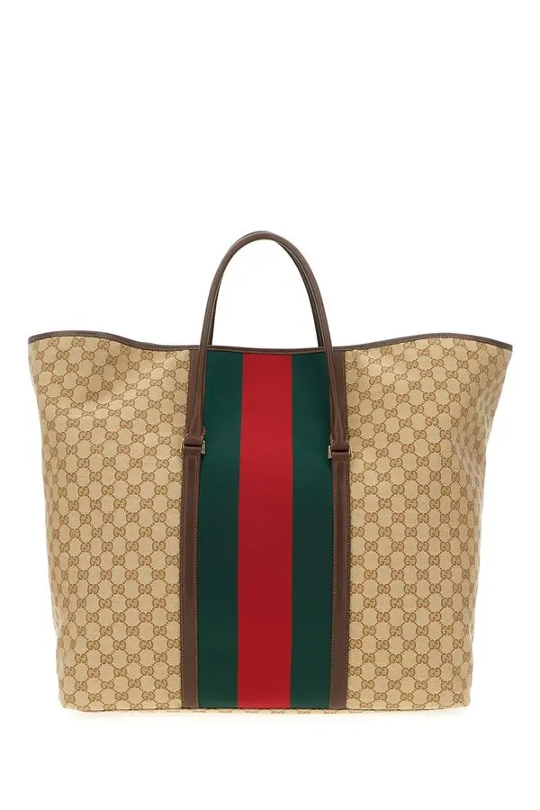 Gucci Monogrammed Tote Bag - Multicolor