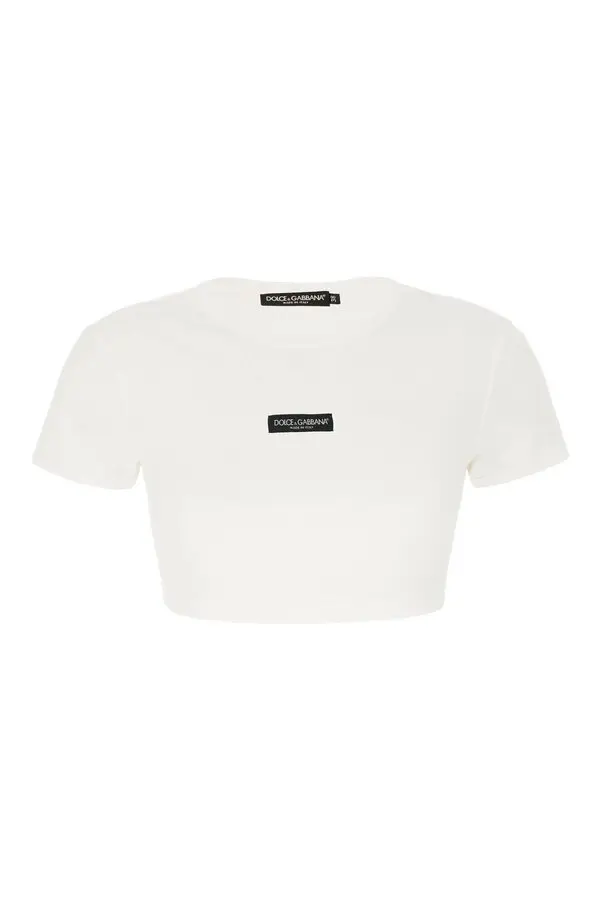 Dolce & Gabbana Cropped T-shirt - Multicolor