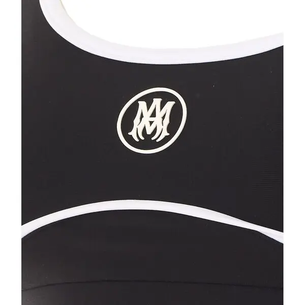 Amiri Ma Logo Crop Top