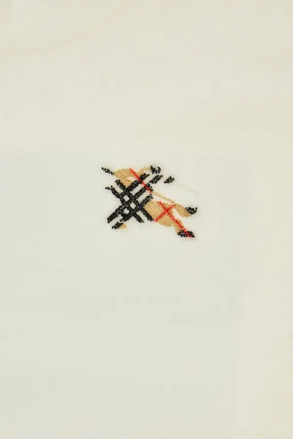 Burberry Embroidered Horseferry Print T-shirt - Multicolor