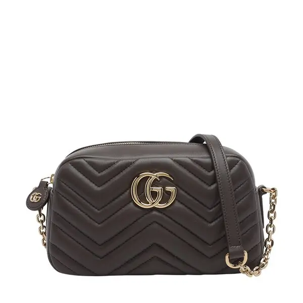 Gucci Gg Marmont Crossbody Bag - Brown