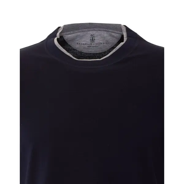 Brunello Cucinelli Faux Layering T-shirt