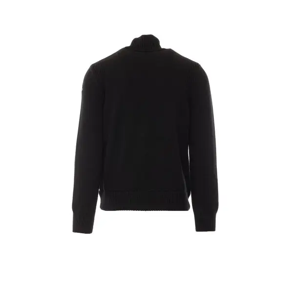 Moncler Logo Padded Quilted Cardigan