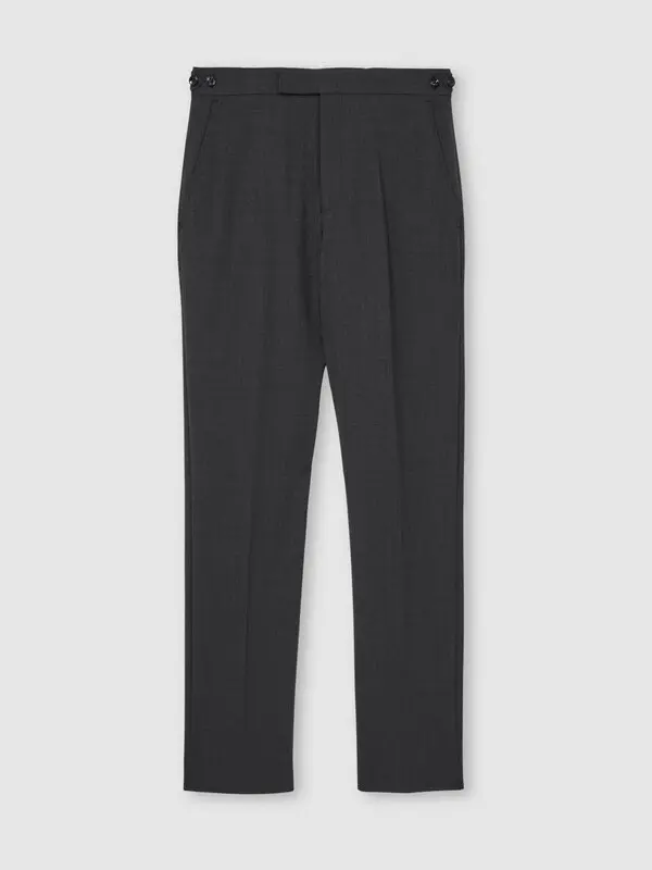 REISS Promise Tailored Fit Wool-blend Tailored-fit Suit Trousers
