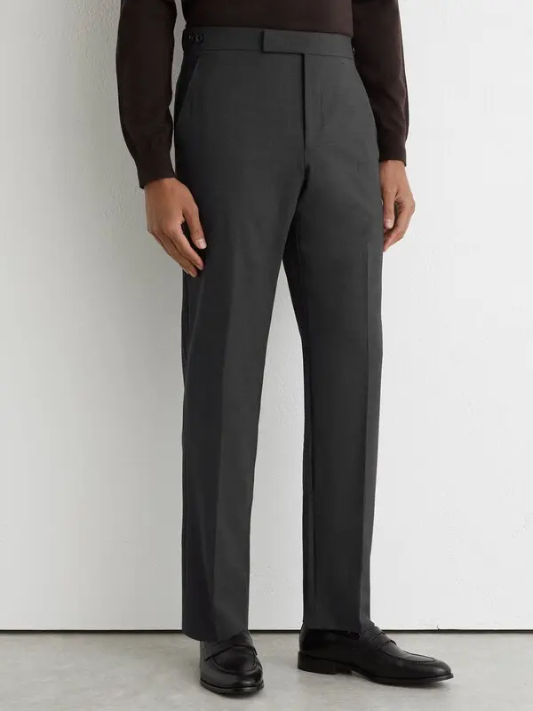 REISS Promise Tailored Fit Wool-blend Tailored-fit Suit Trousers