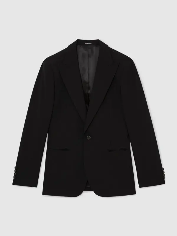 REISS Sb Belmont Sb Tailored Fit Single-breasted Suit Jacket Tailored-fit With Wool