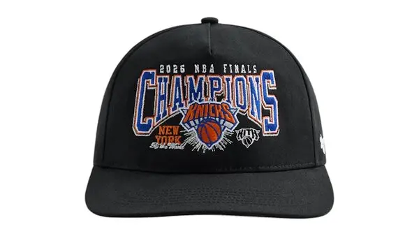 Kith X 47 Brand X New York Knicks 2026 Champions Hitch Snapback - Black
