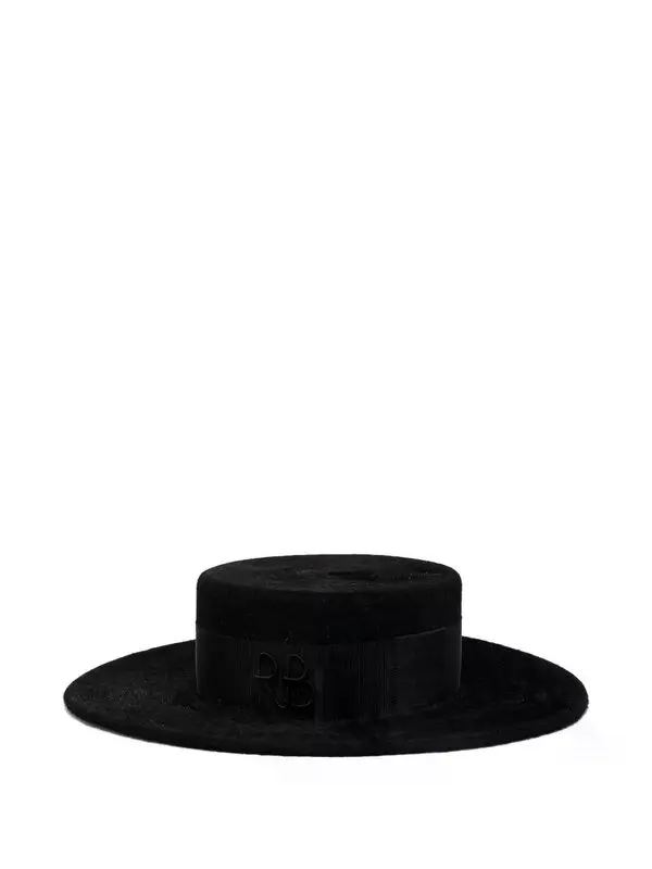Ruslan Baginskiy Canotier Hat - Black