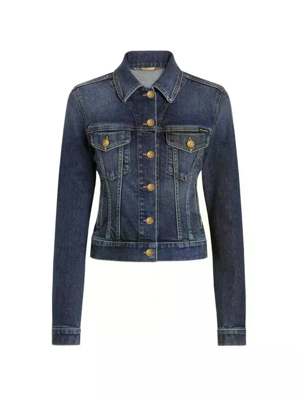Dolce & Gabbana Single-breasted Denim Jacket