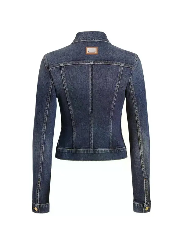 Dolce & Gabbana Single-breasted Denim Jacket