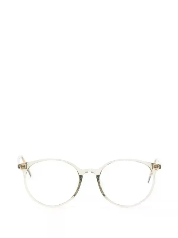 Valentino Garavani Round Frame Glasses - Grey